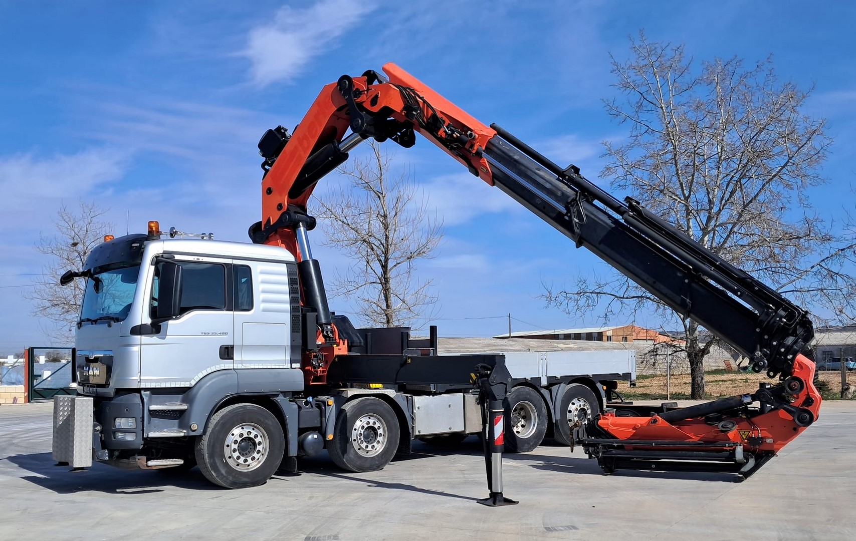 MAN 480 8X2 PALFINGER PK 92002 + JIB - AHV Import-Export