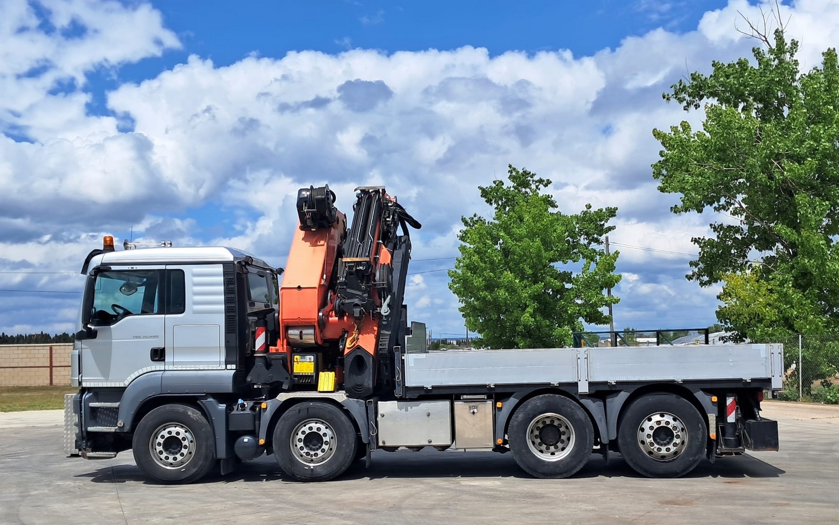 MAN 480 8X2 PALFINGER PK 92002 + JIB - AHV Import-Export