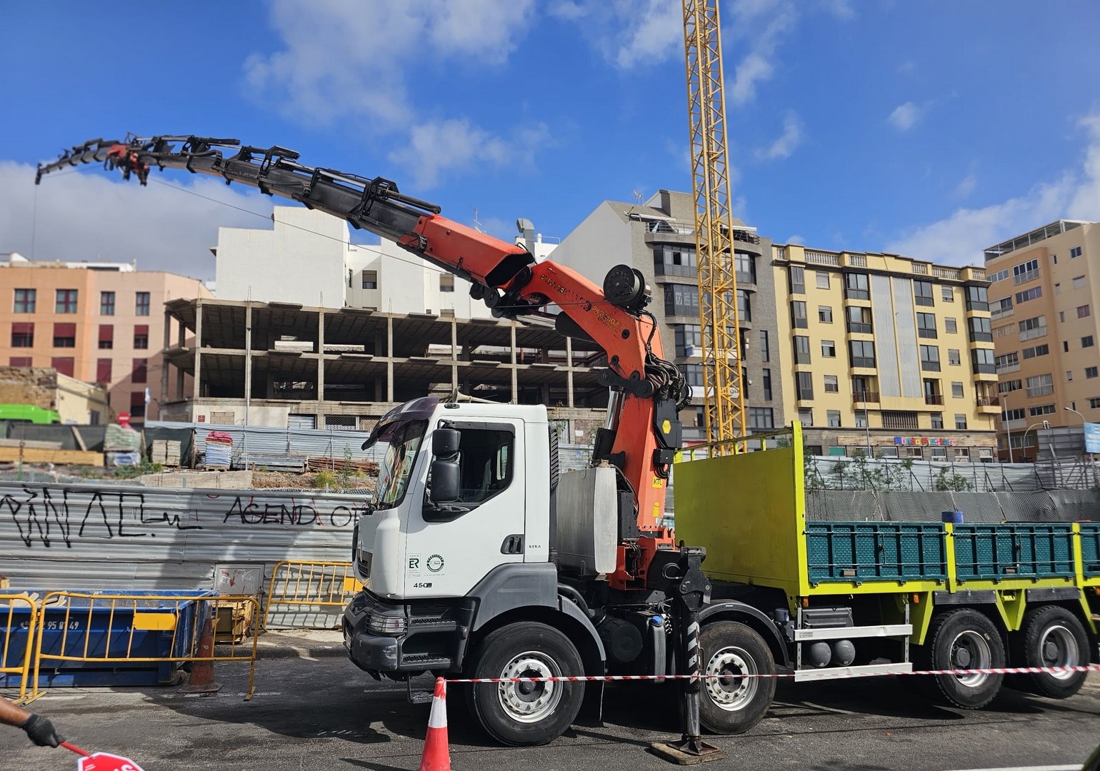 RENAULT 450 DXI PALFINGER PK 85002 + JIB - AHV Import-Export