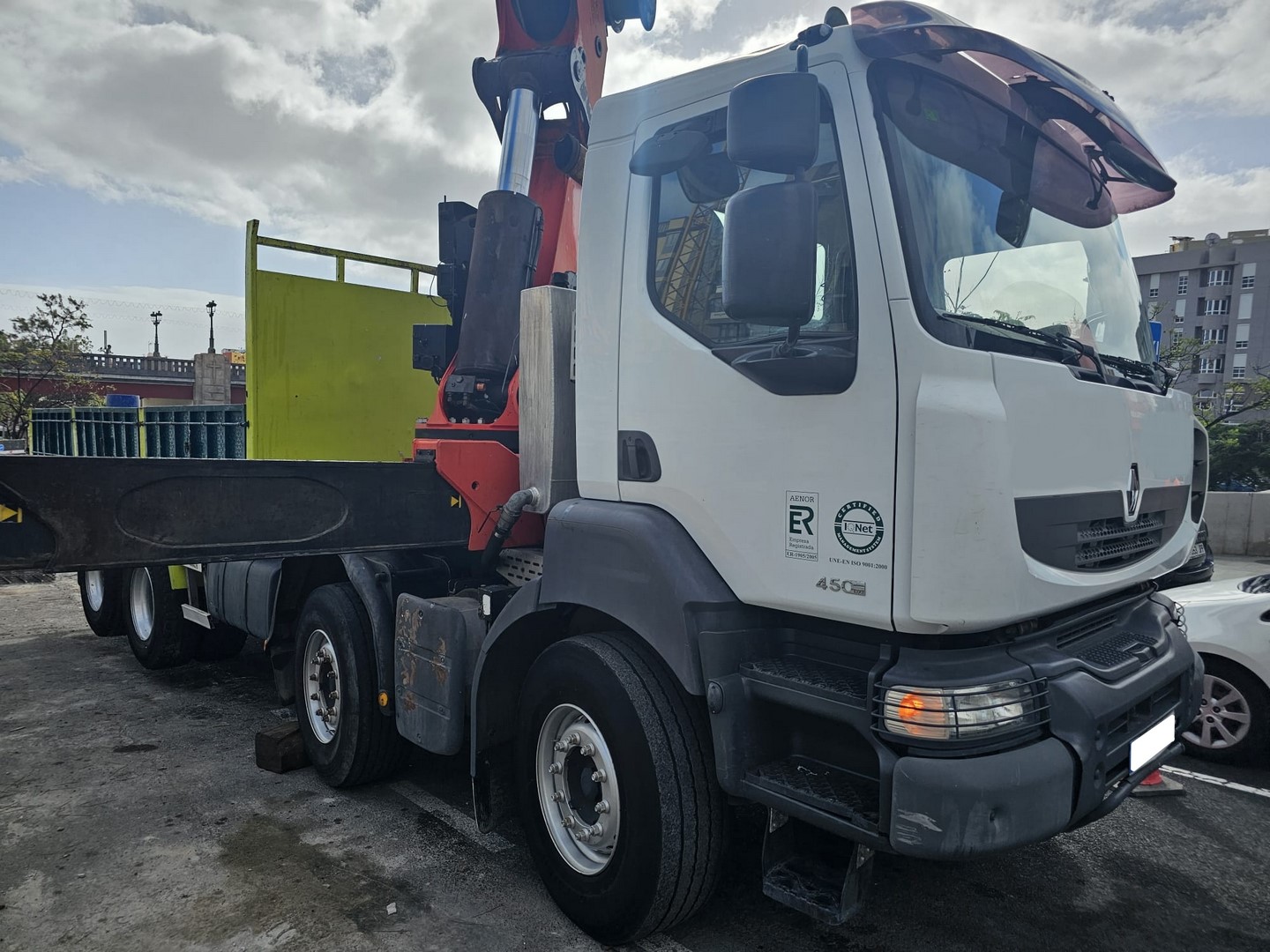 RENAULT 450 DXI PALFINGER PK 85002 + JIB - AHV Import-Export
