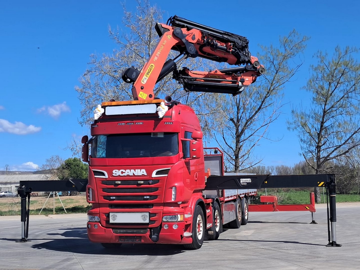 SCANIA 560 PALFINGER PK 78002 + JIB 8x2 - AHV Import-Export