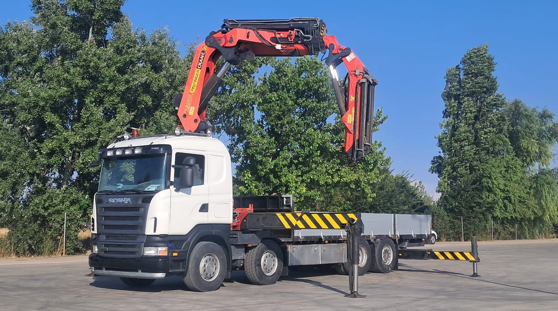 SCANIA 380 PALFINGER PK 85002 + JIB - AHV Import-Export