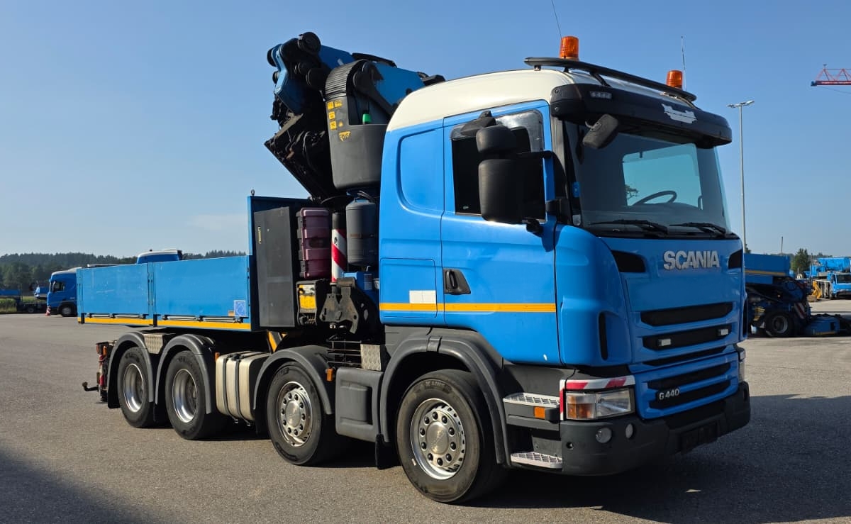 61068 SCANIA 440 PALFINGER PK 50002 + JIB 8x4 - AHV Import-Export