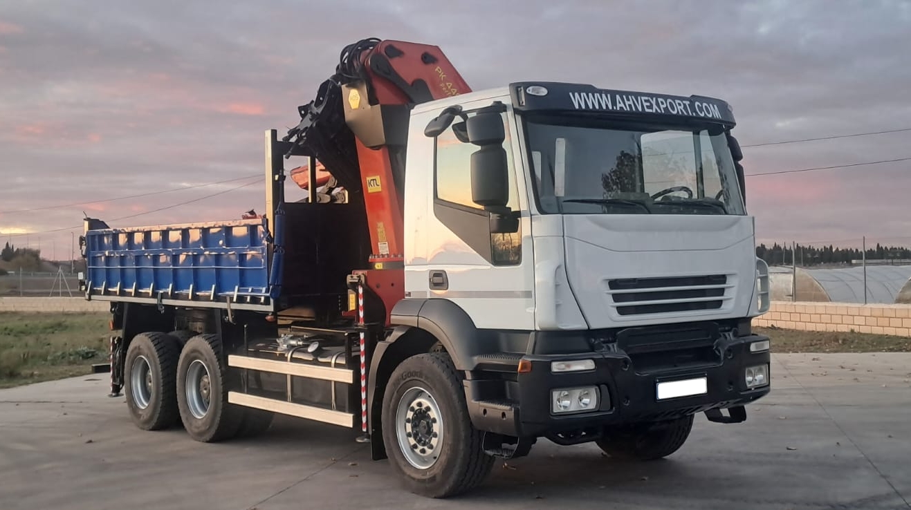 IVECO 380 PALFINGER PK 44002 + JIB 6x4 - AHV Import-Export